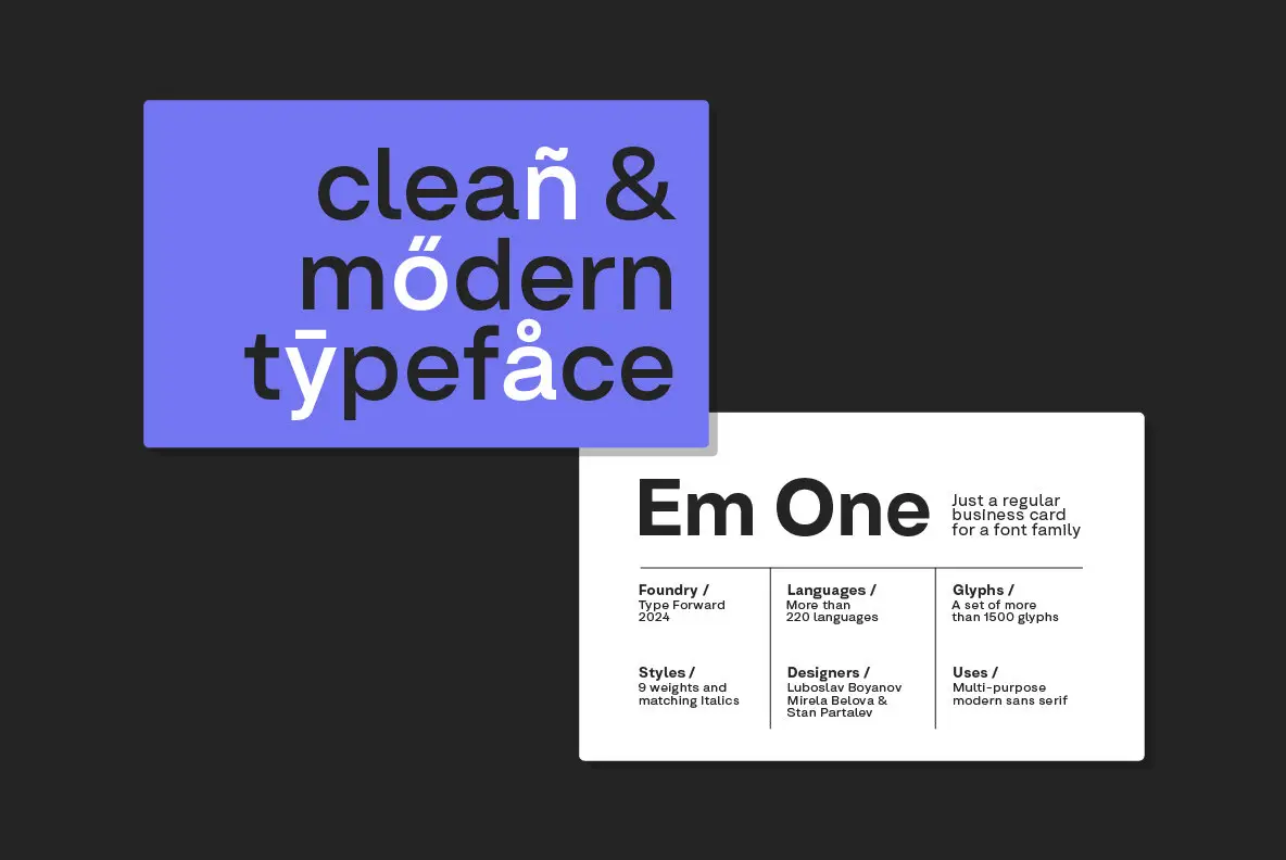 Em One Font - FontPath
