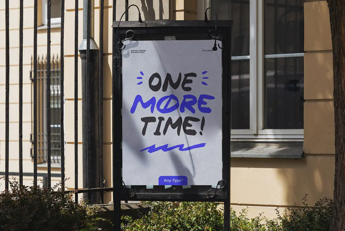 Bolders Font - YouWorkForThem