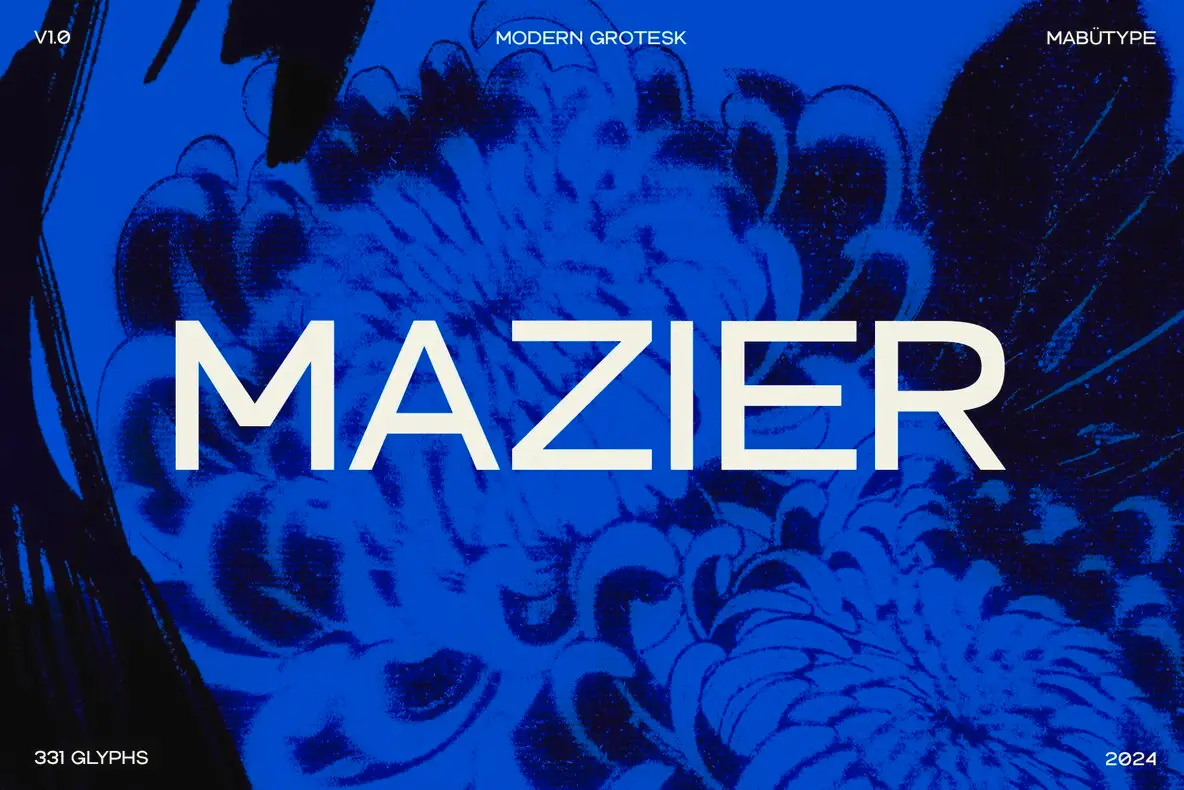 Mazier Font Font - FontPath