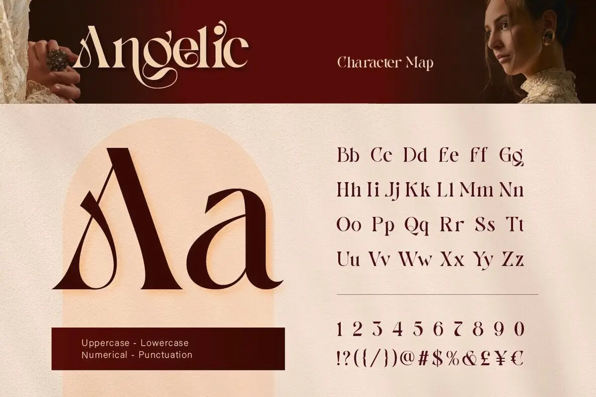 Angelic Font - YouWorkForThem