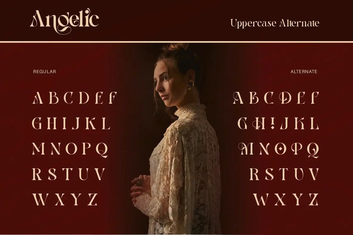 Angelic Font - YouWorkForThem