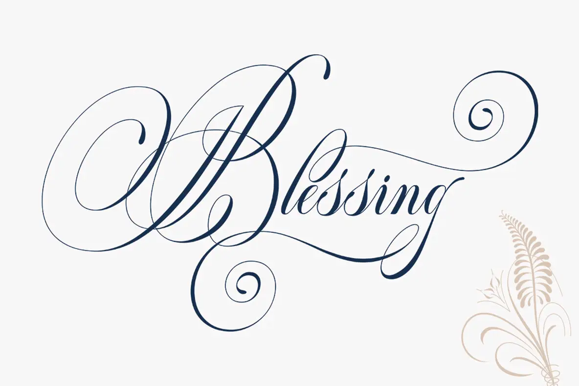 Classical Calligraphy Font - YouWorkForThem