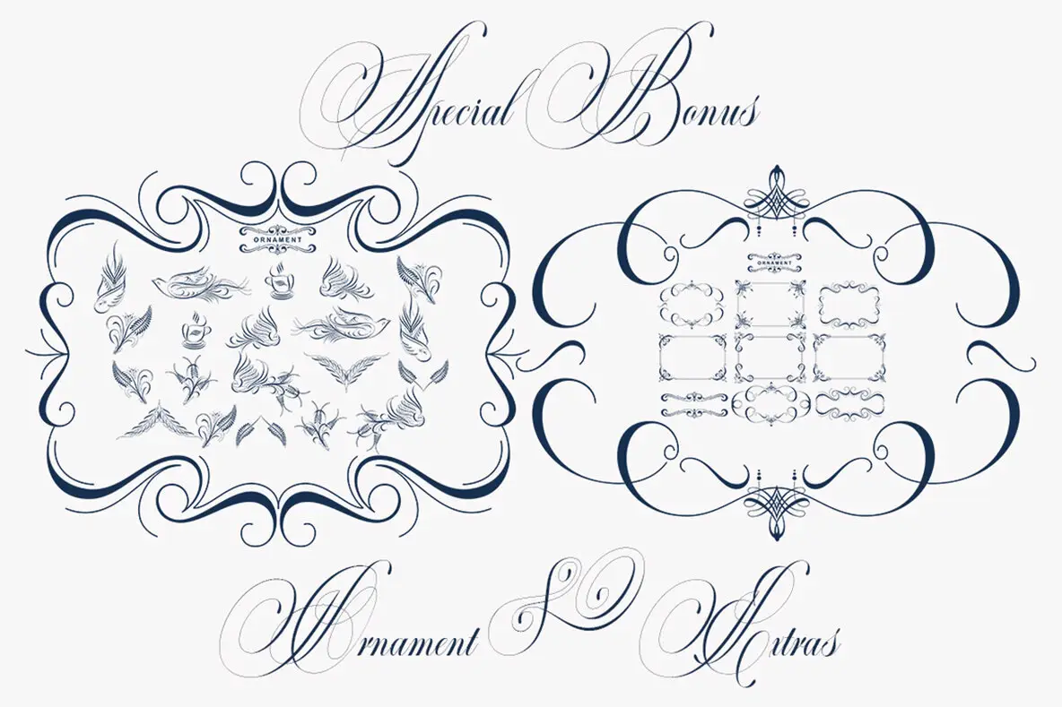 Classical Calligraphy Font - YouWorkForThem