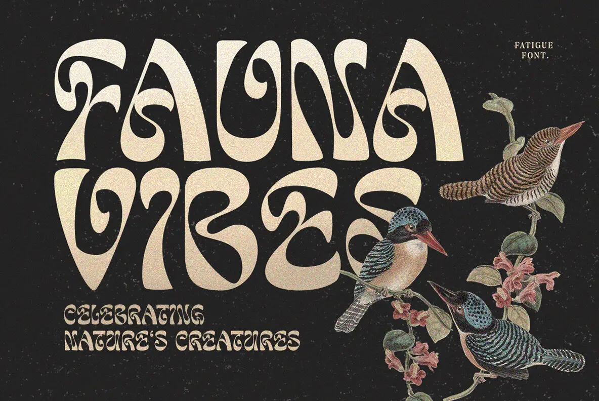 Fatigue Font - YouWorkForThem
