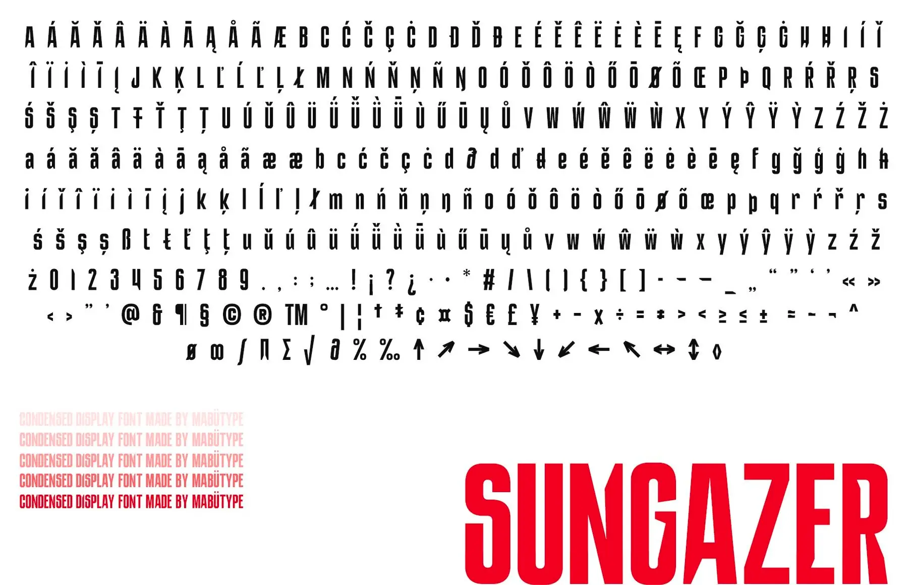 Sungazer Font - YouWorkForThem