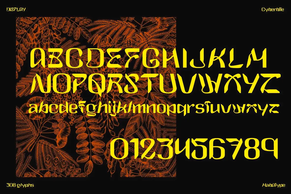 Cyberbite Font - FontPath