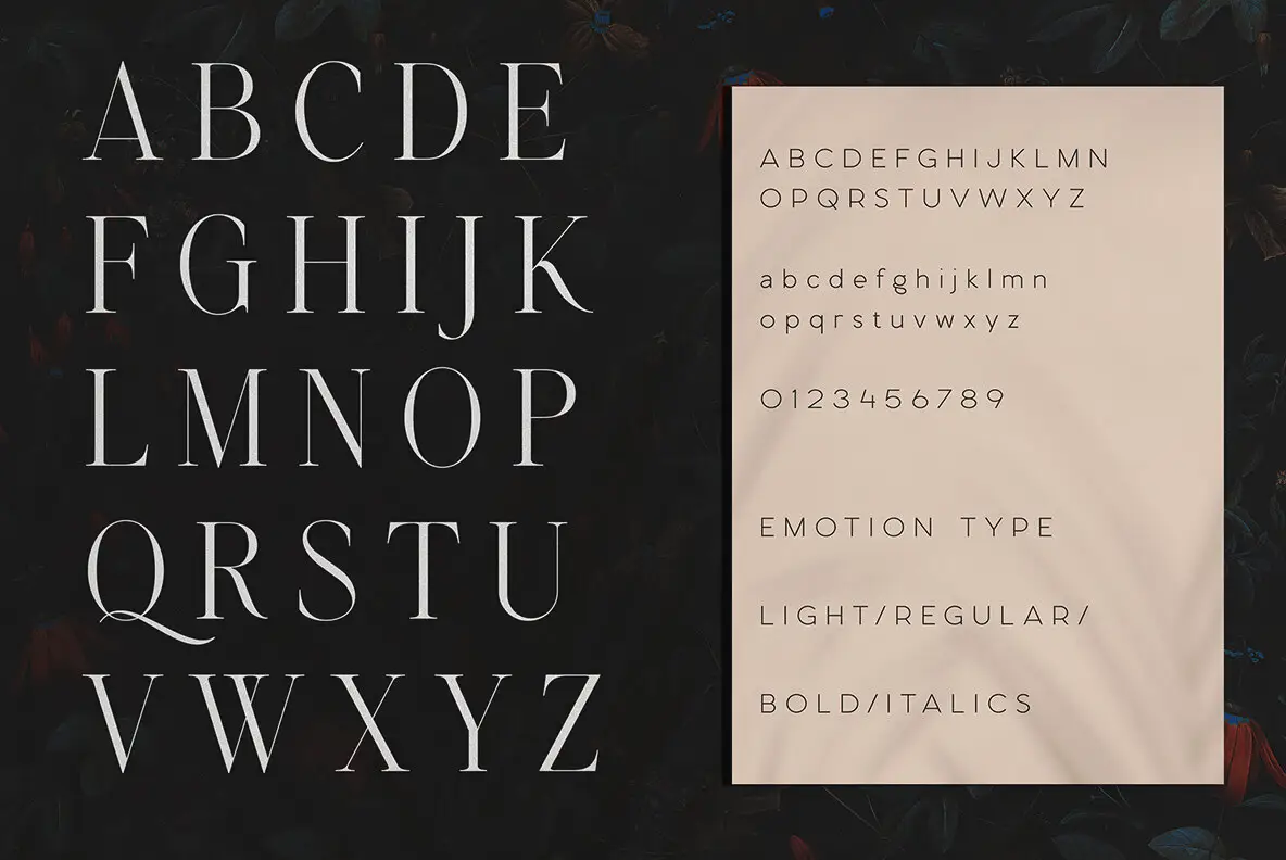 Emotive Type Font - YouWorkForThem