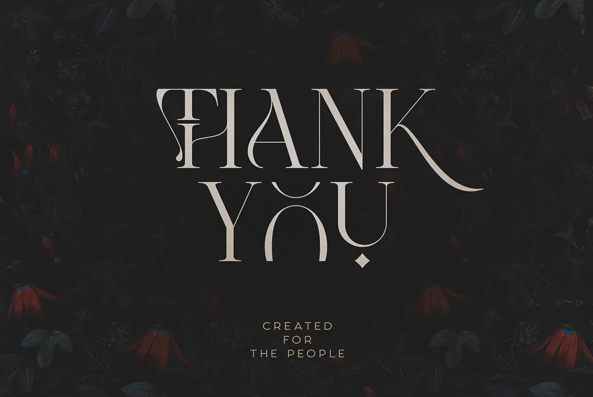 Emotive Type Font - YouWorkForThem