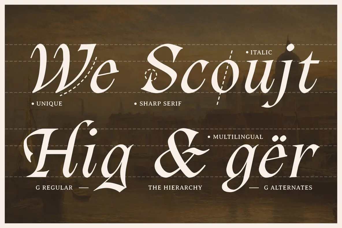 The Hierarchy Font - FontPath