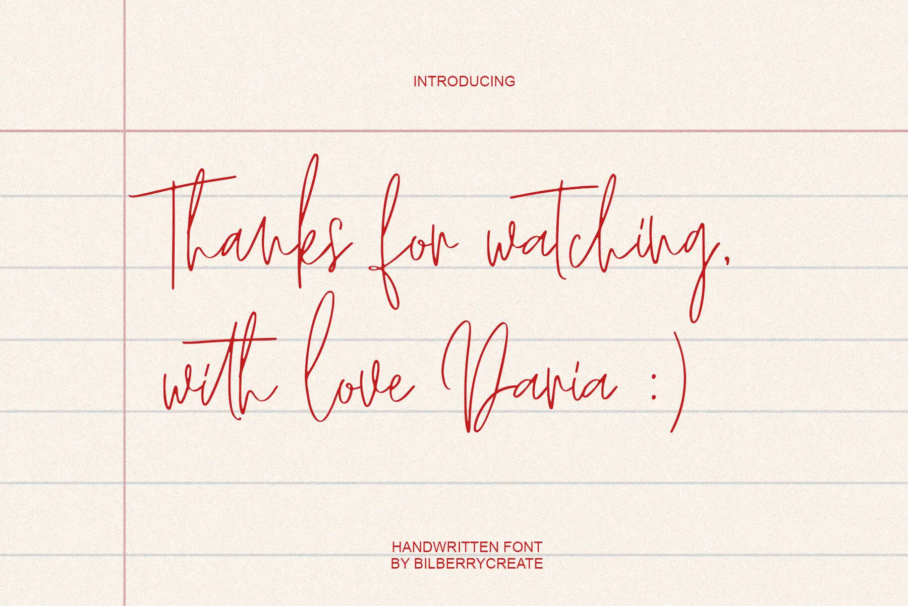 Rosie Signature Font - YouWorkForThem