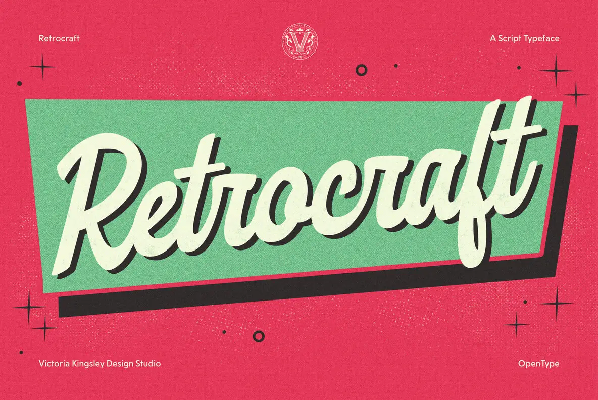 Retrocraft Font - YouWorkForThem