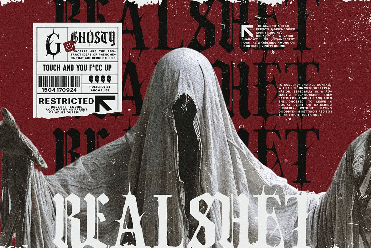 Dark Brutal Font - YouWorkForThem