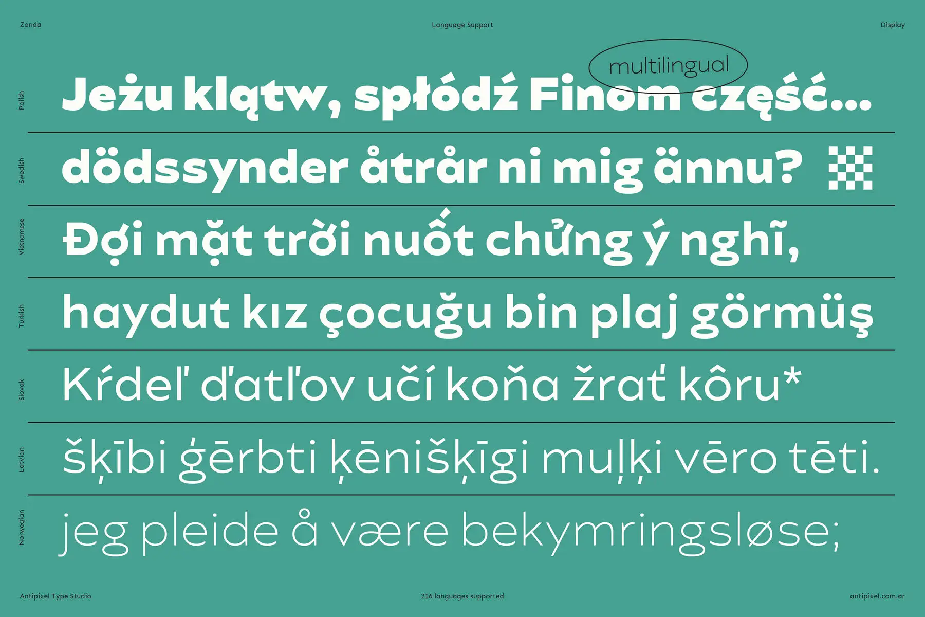 Zonda Font - YouWorkForThem