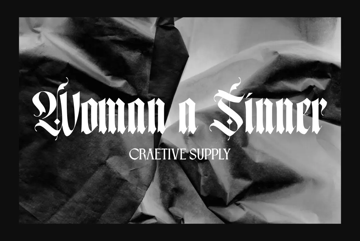 Wild Gothic Font - YouWorkForThem