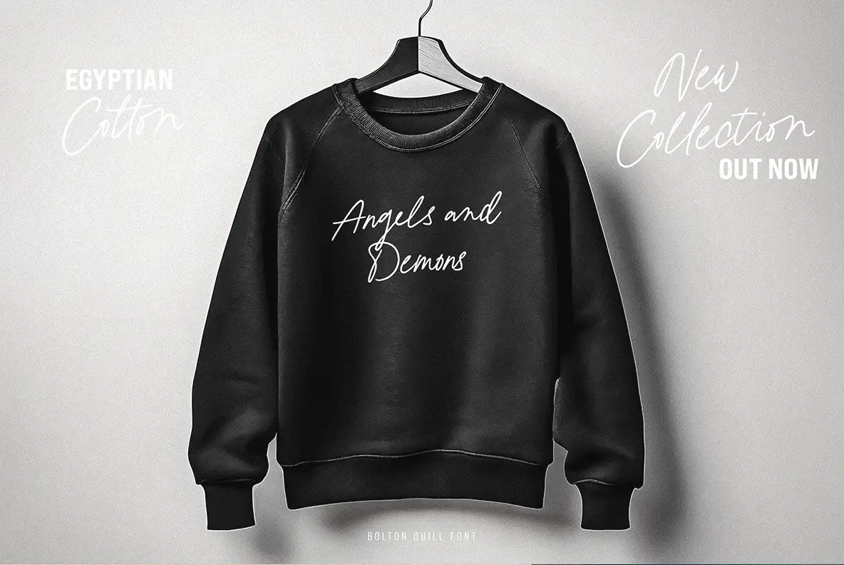 Bolton Quill Script Font - YouWorkForThem