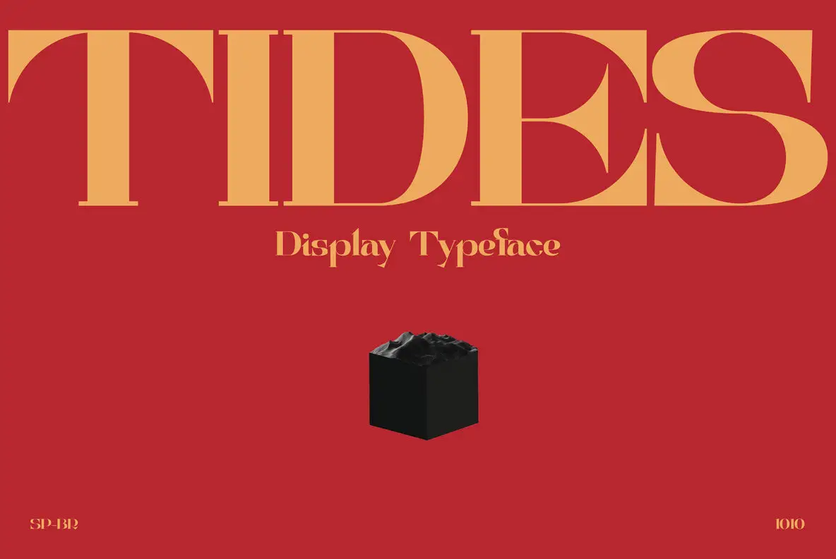 Tides Font - YouWorkForThem