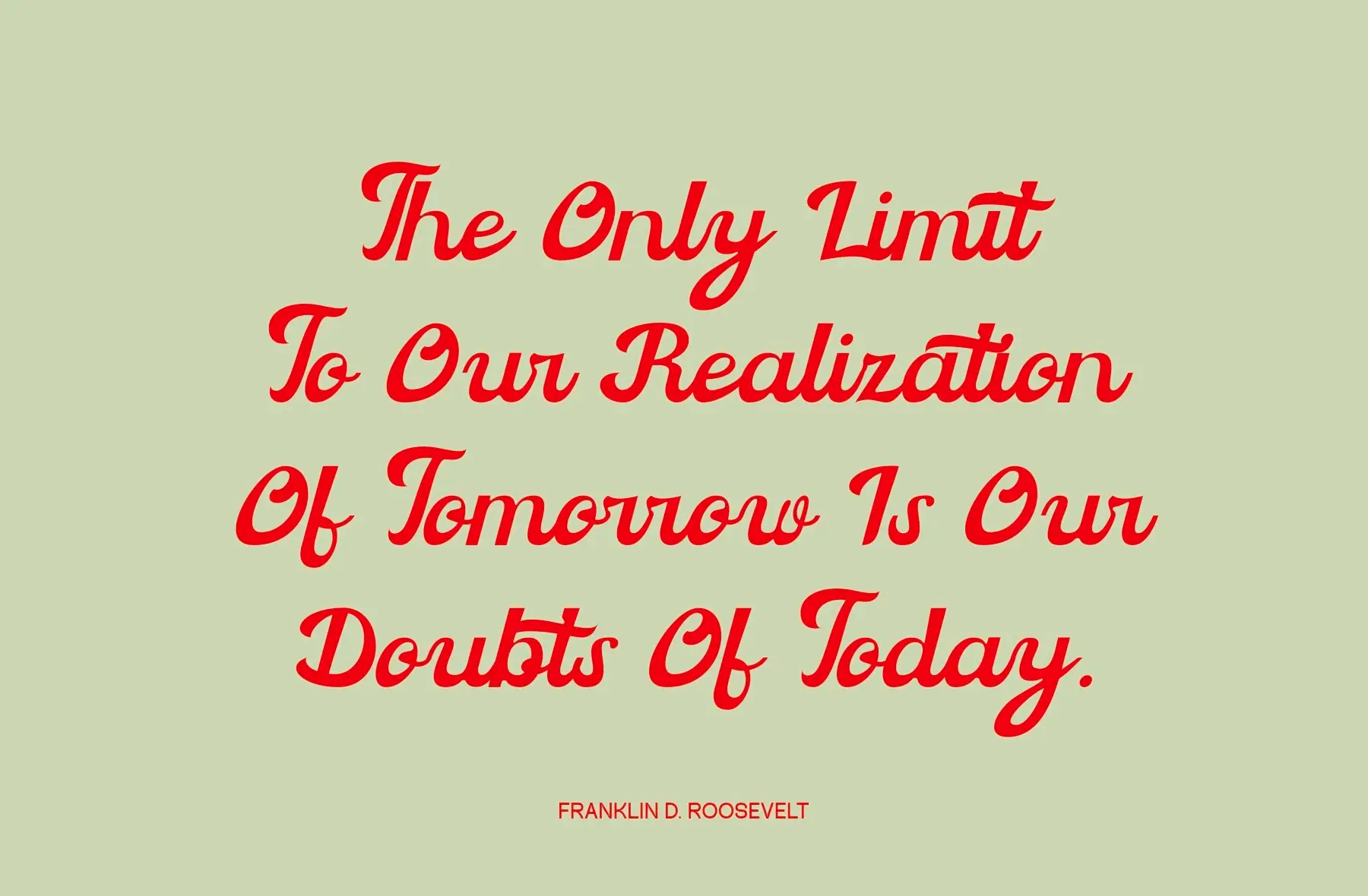 Nadied Font - YouWorkForThem