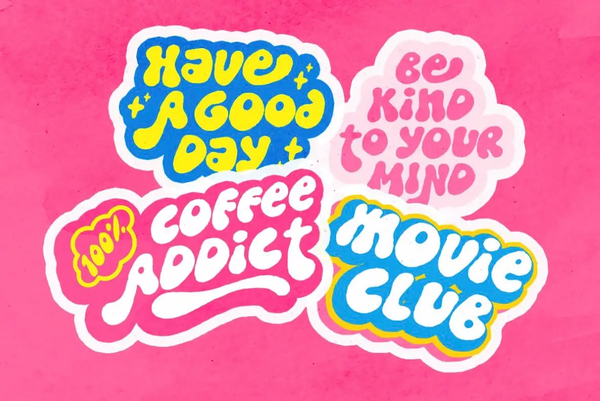 Dirty Clouds Font - YouWorkForThem