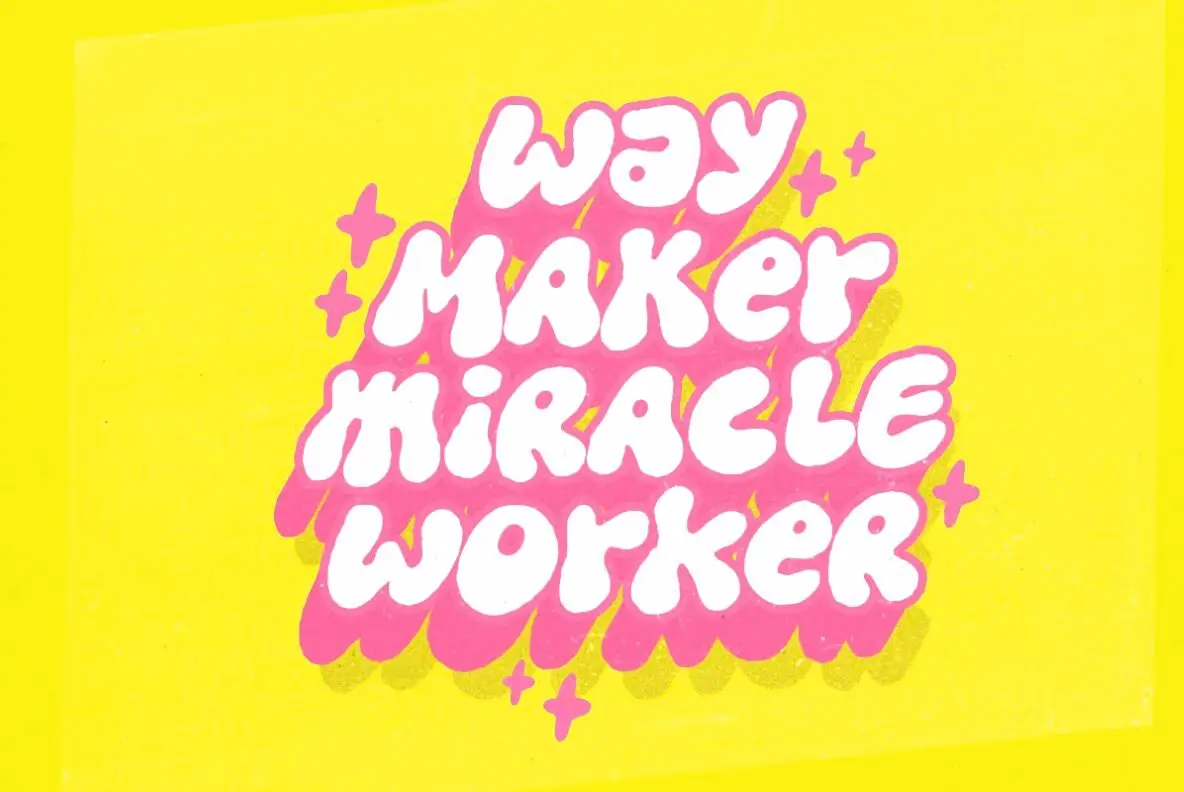 Dirty Clouds Font - YouWorkForThem