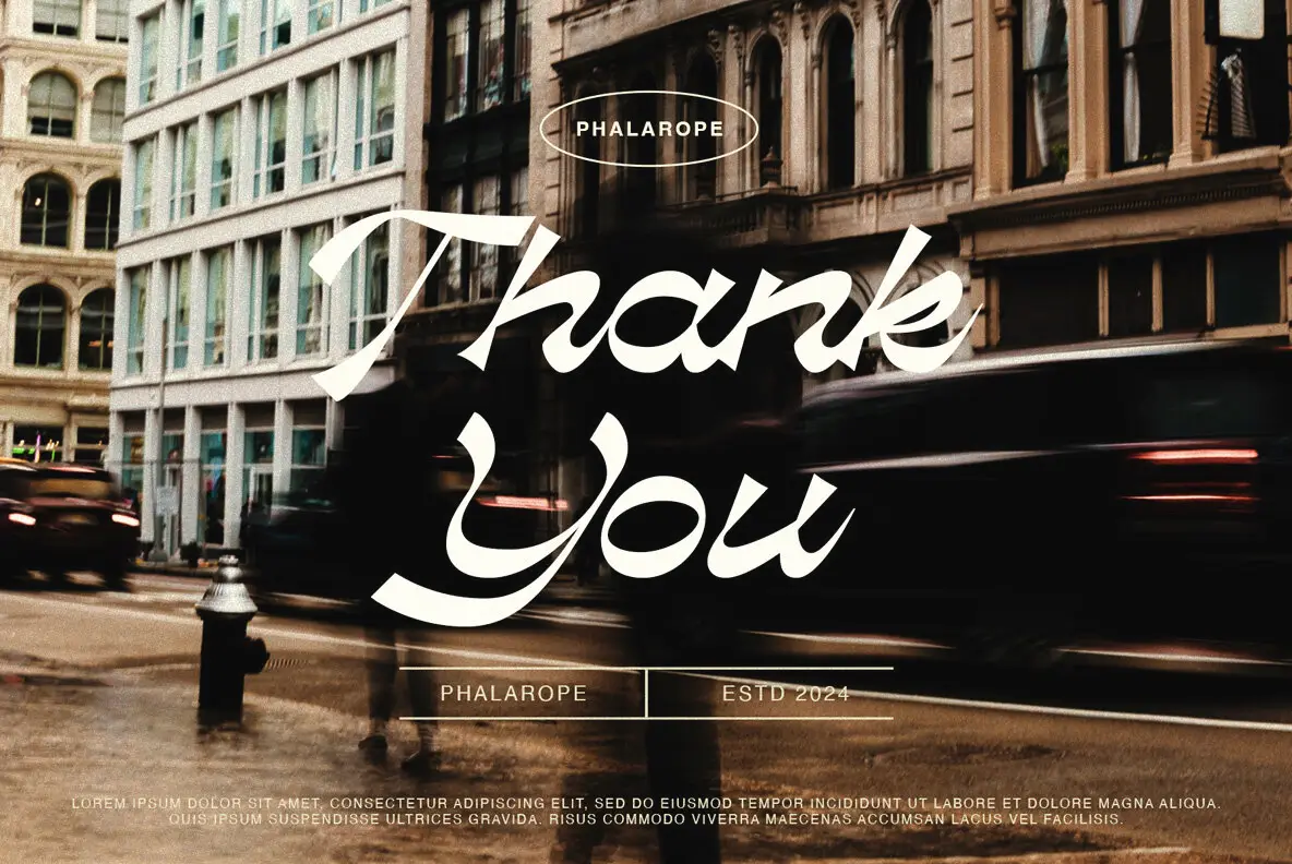 Phalarope Font - YouWorkForThem