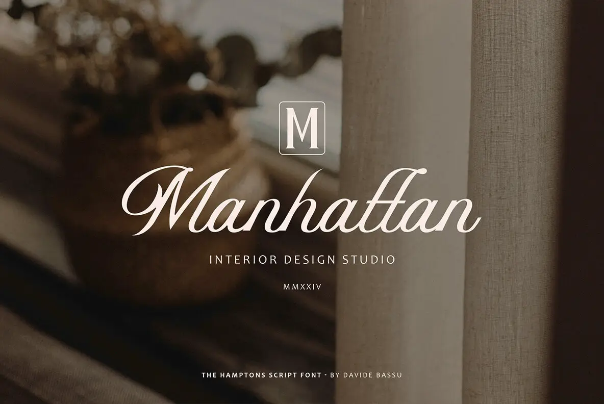 The Hamptons Font - YouWorkForThem