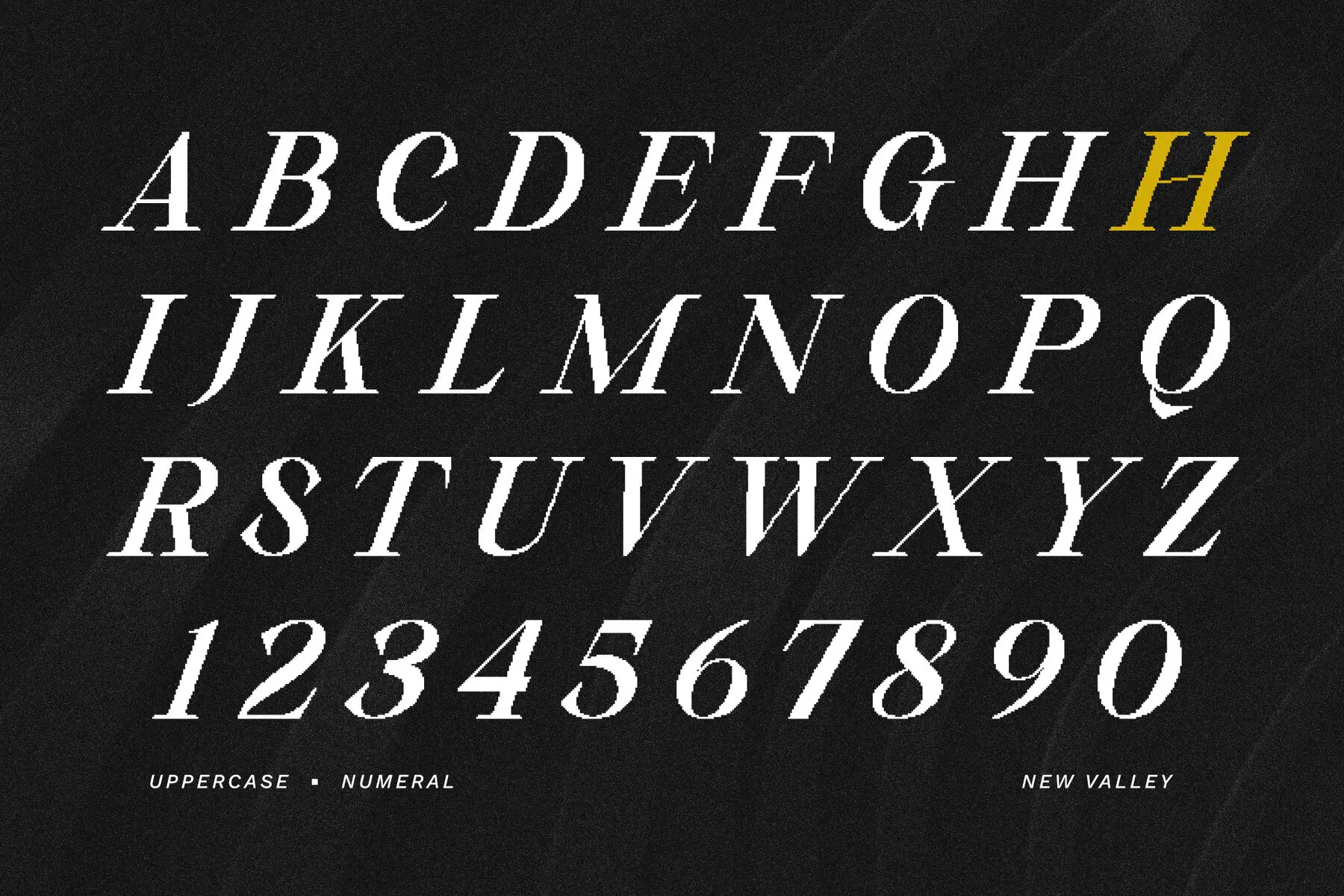 New Valley Font - YouWorkForThem
