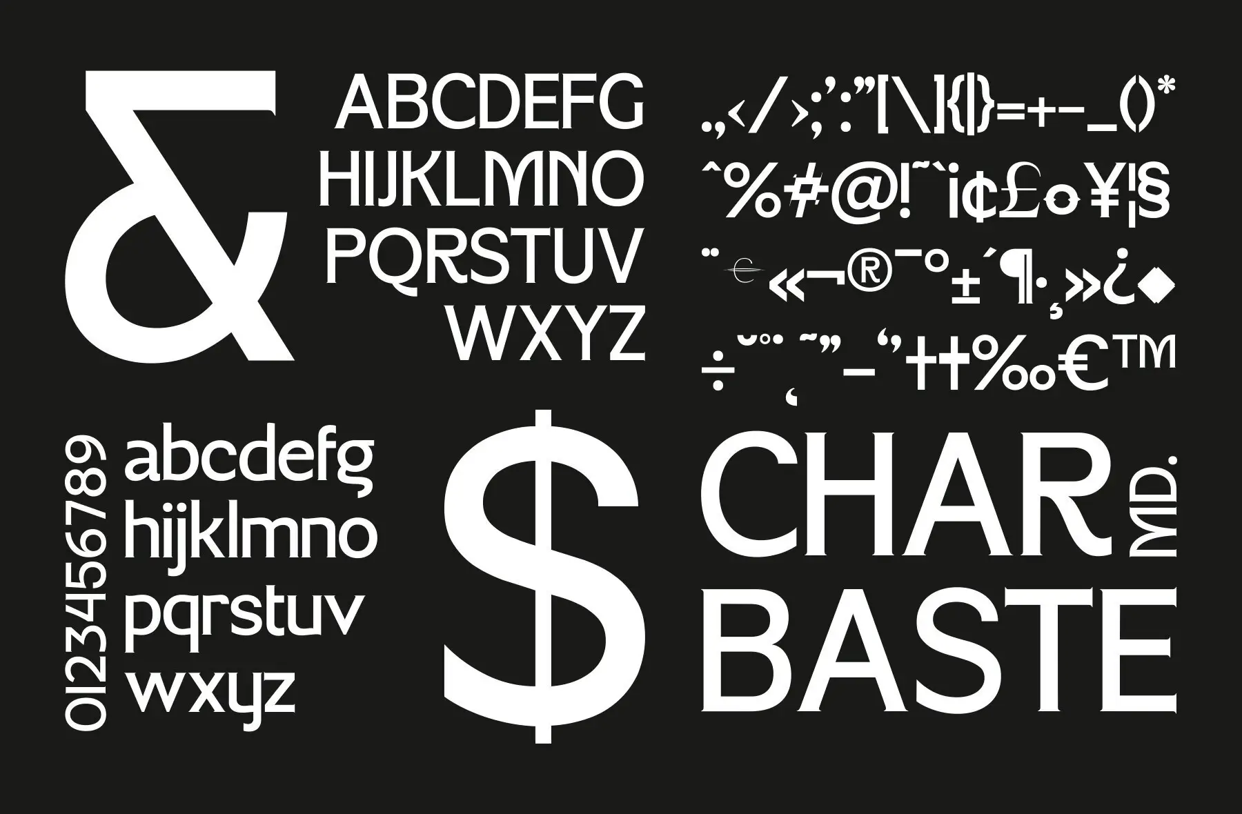 Md Baste Font - YouWorkForThem