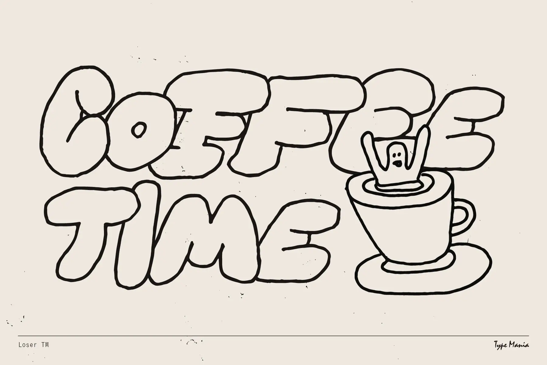 Loser TM Font - YouWorkForThem