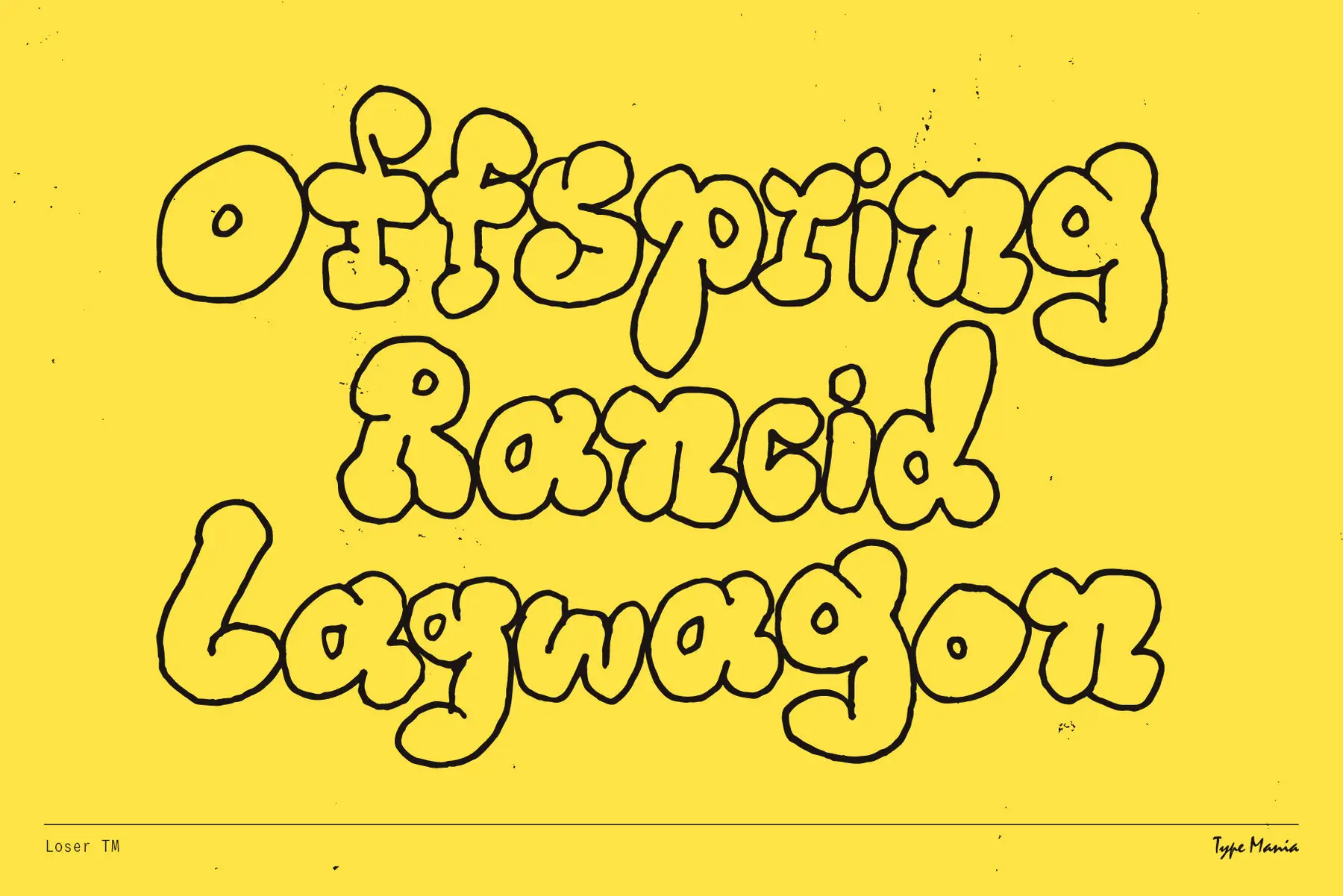 Loser TM Font - YouWorkForThem