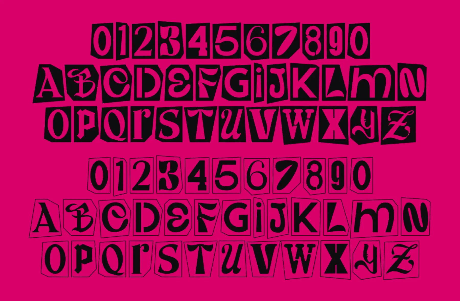 Punk Of Sad Font - YouWorkForThem