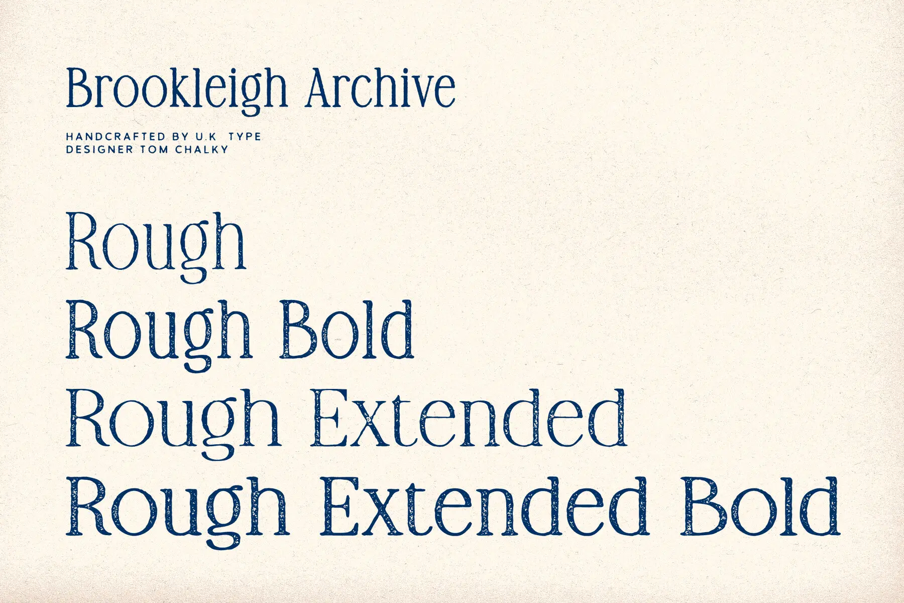 TC Brookleigh Archive Font - YouWorkForThem