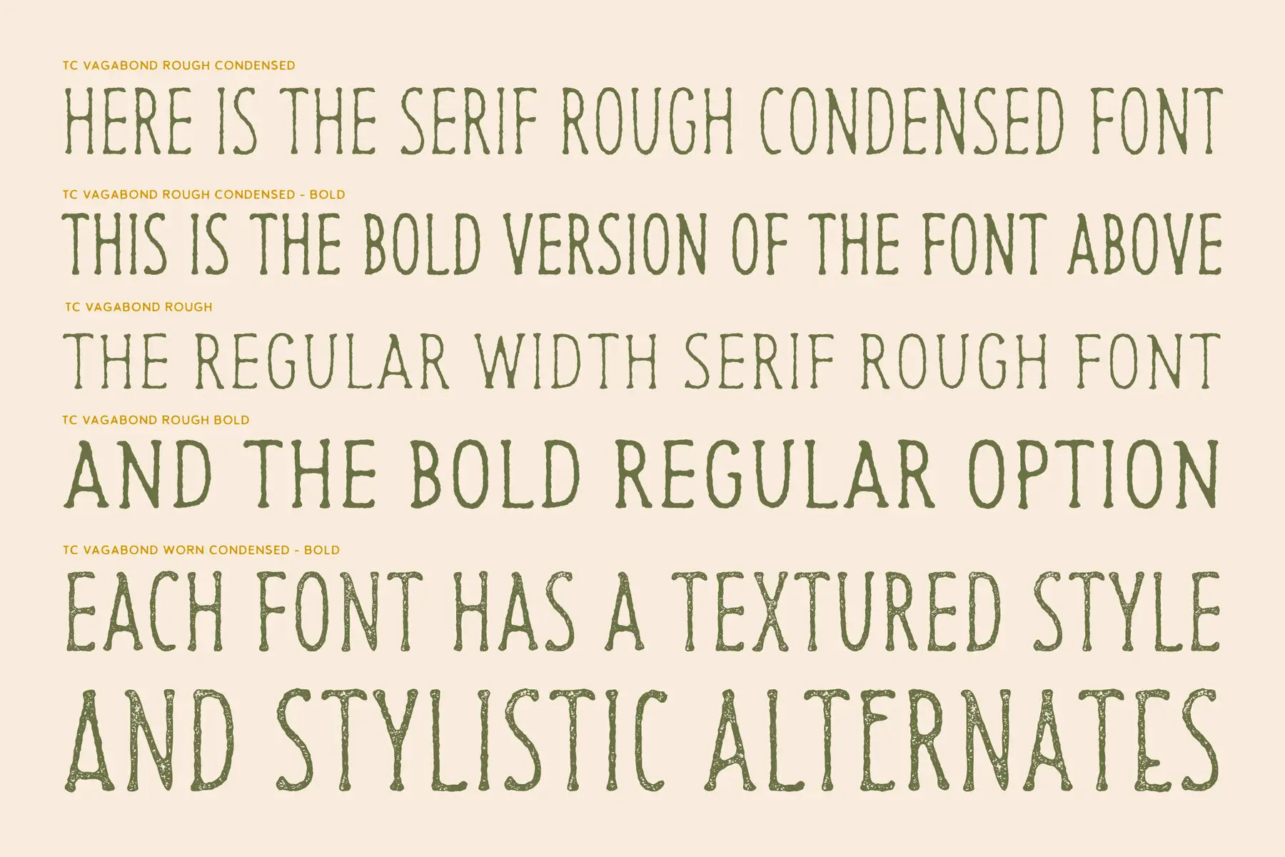 TC Vagabond Font - FontPath