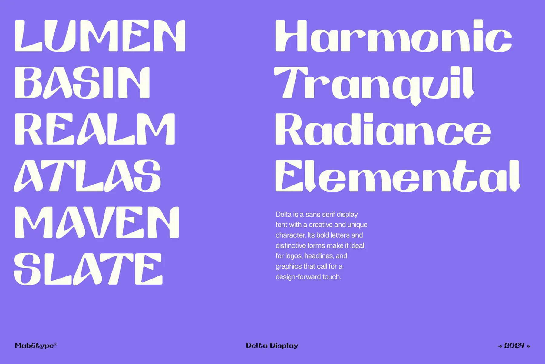 Delta Font - YouWorkForThem