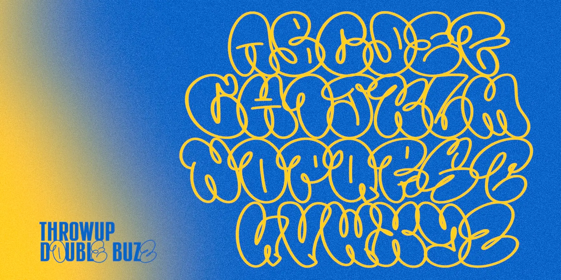 Double Buzz Font - YouWorkForThem