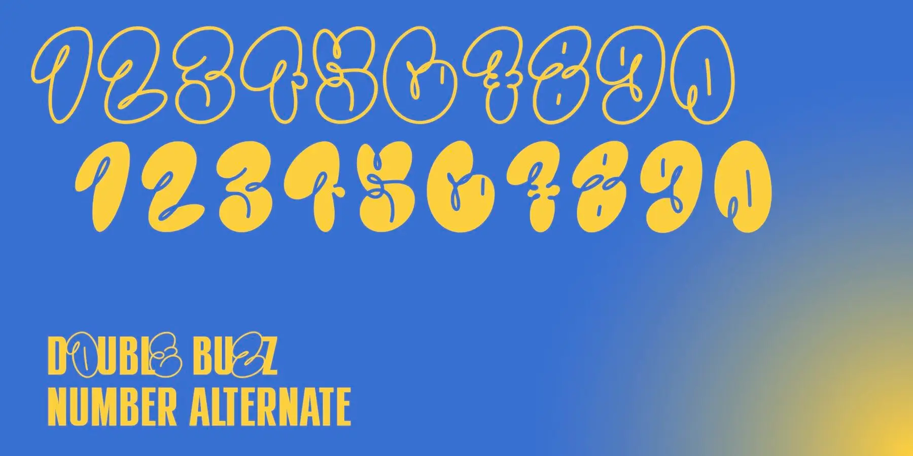 Double Buzz Font - YouWorkForThem