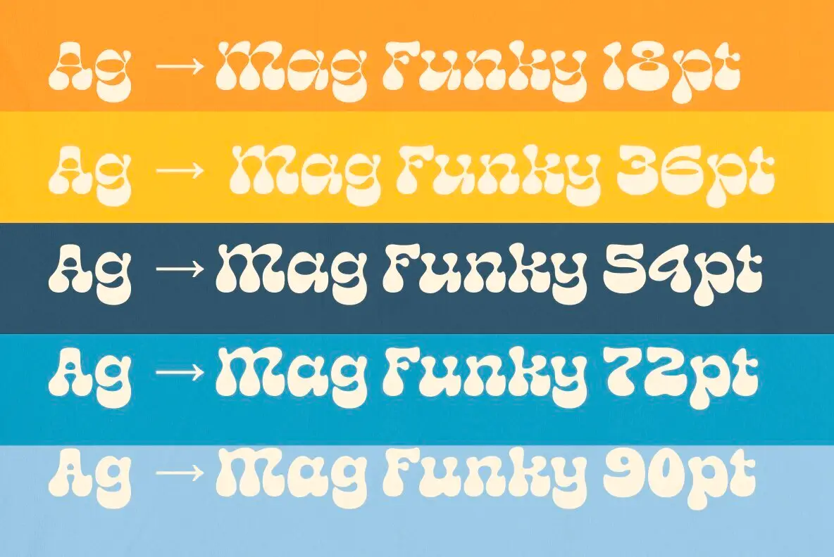 Mag Funky Font - FontPath