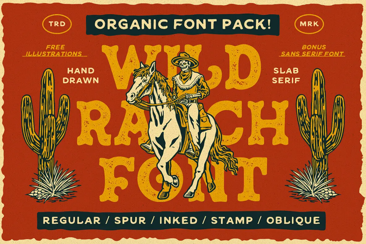 Wild Ranch Font - YouWorkForThem