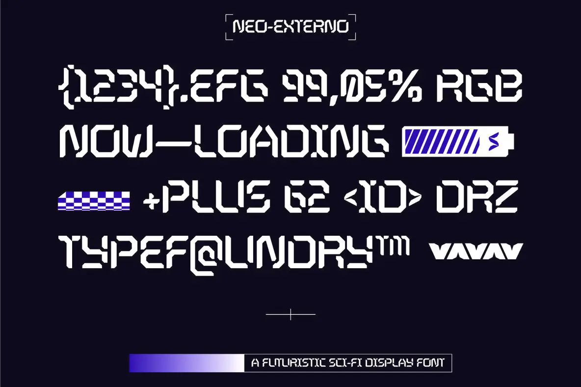 Neo-Externo Font - FontPath