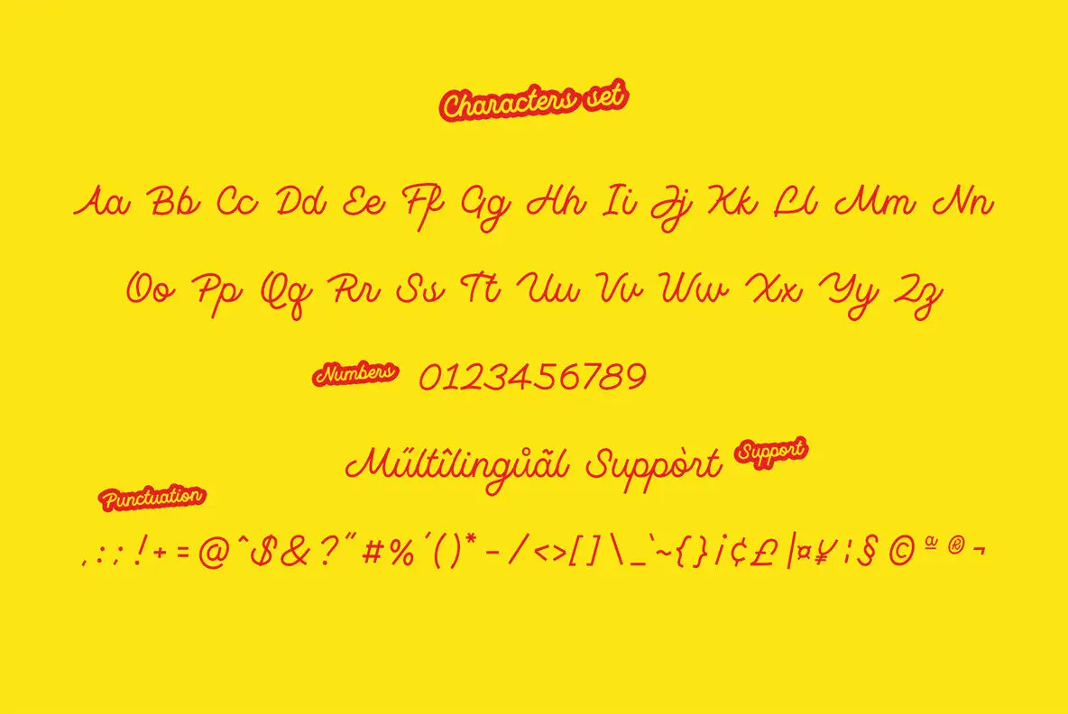 Monotail Font - YouWorkForThem