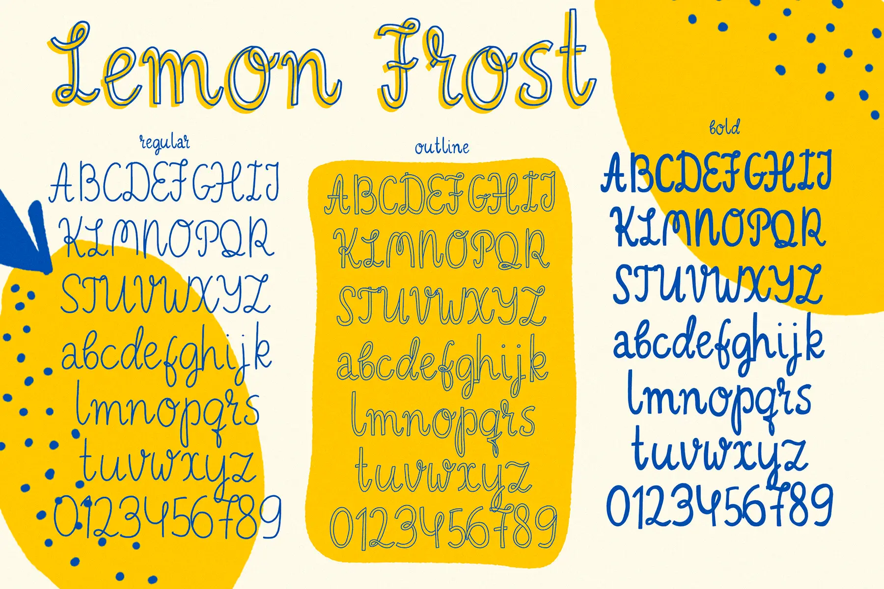 Lemon Frost Font - YouWorkForThem