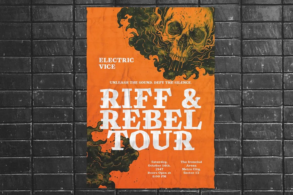 Rebel Riff Font - FontPath