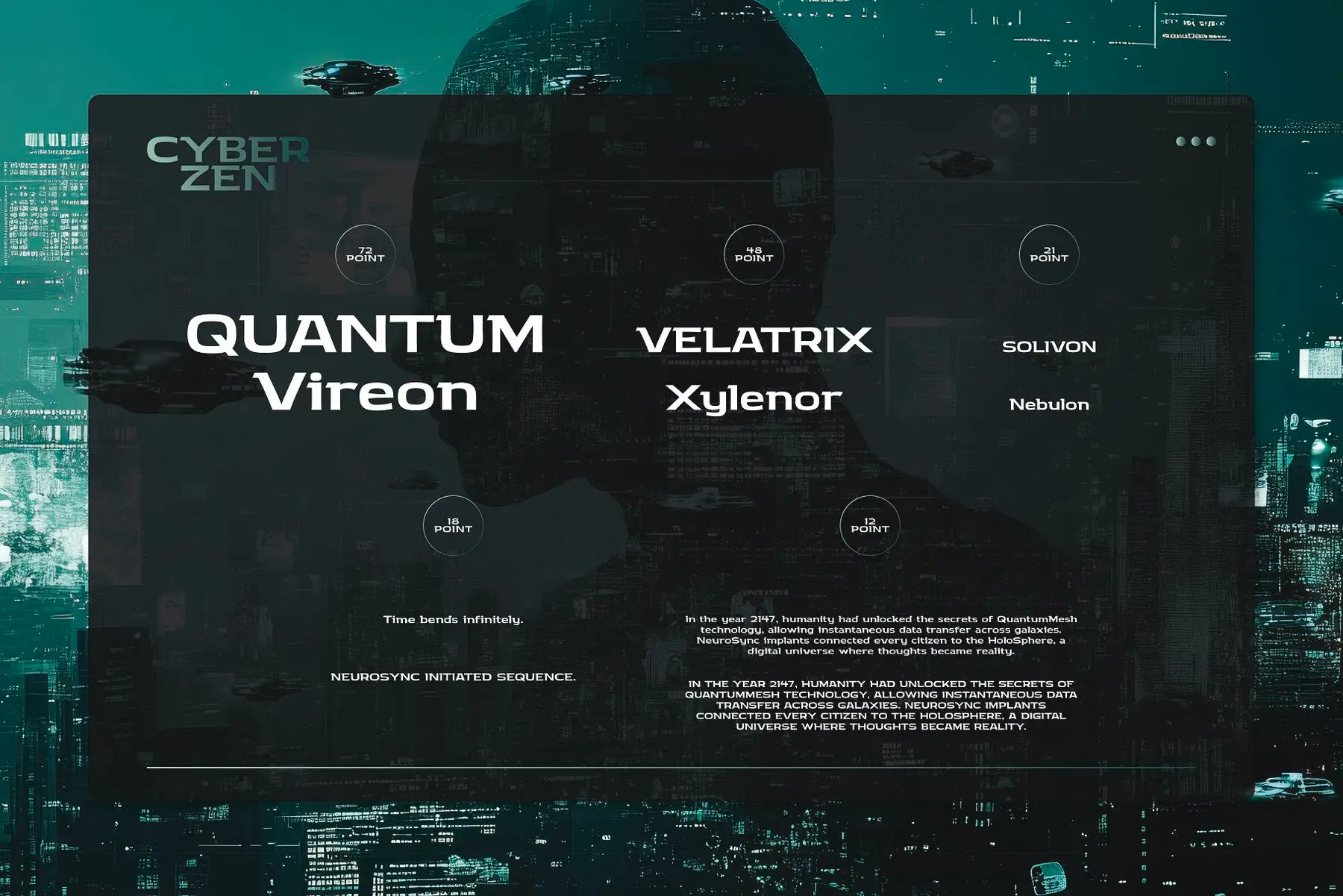 Cyber Zen Font - FontPath