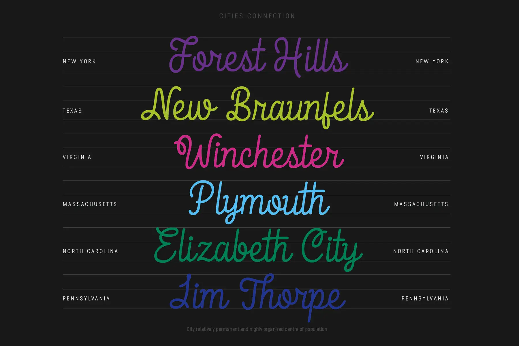 Flatface Hamilton Font - YouWorkForThem