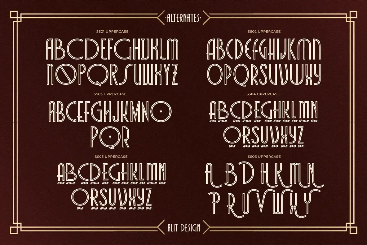 Decomang Font - YouWorkForThem