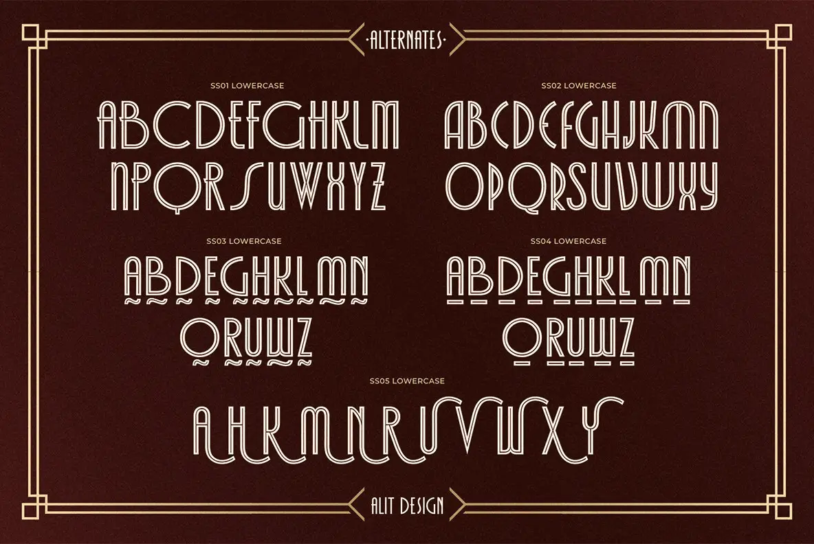 Decomang Font - YouWorkForThem