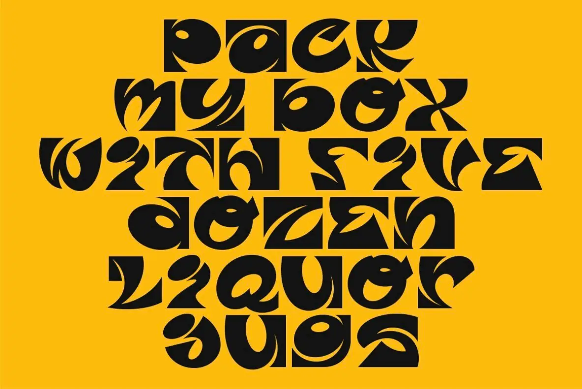 Groovy Trunk Font - YouWorkForThem