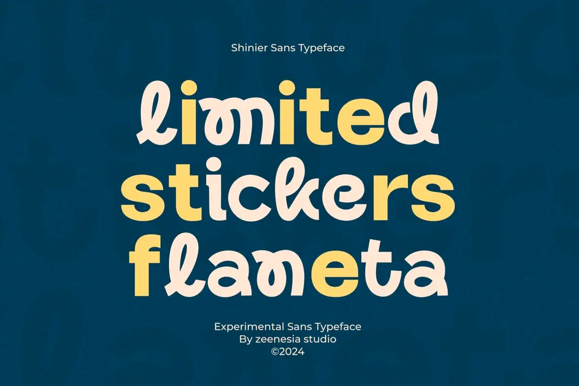 Shinier Font - YouWorkForThem