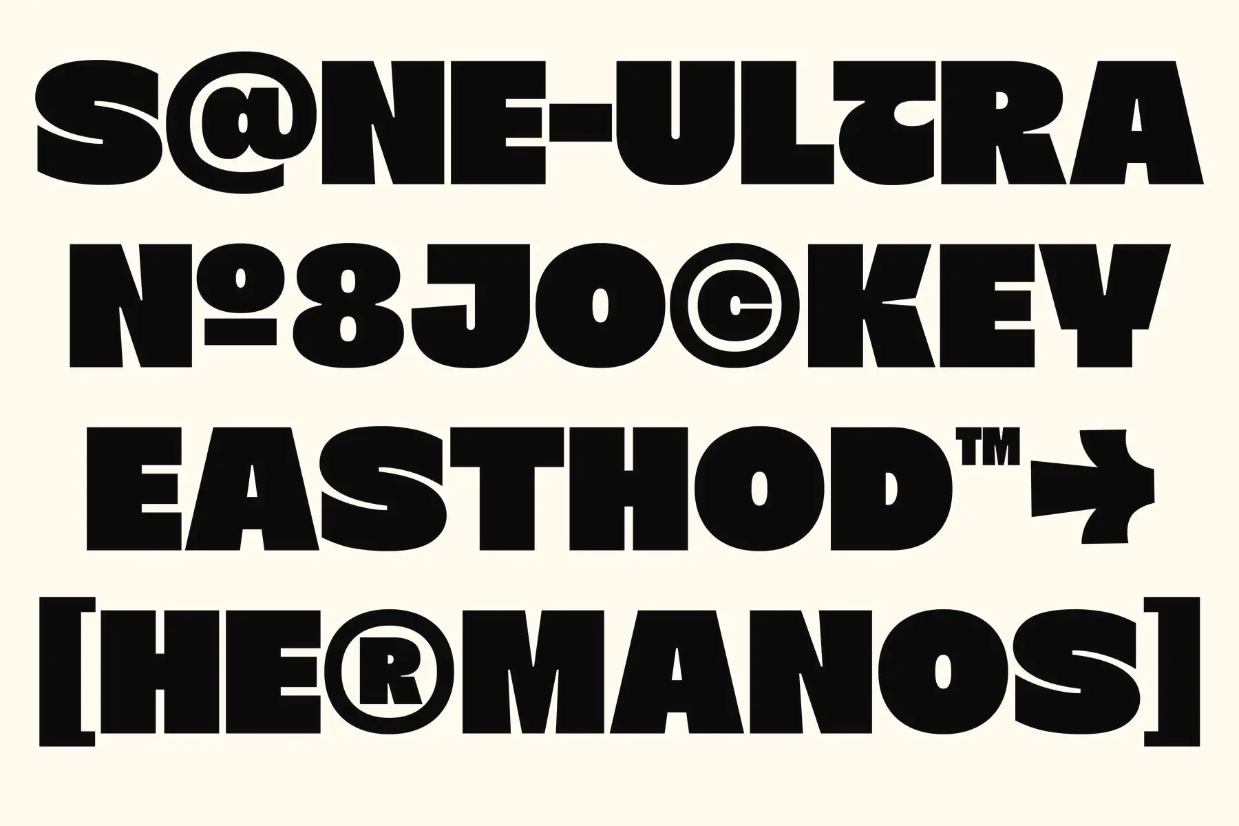 403 Easthod Font - YouWorkForThem