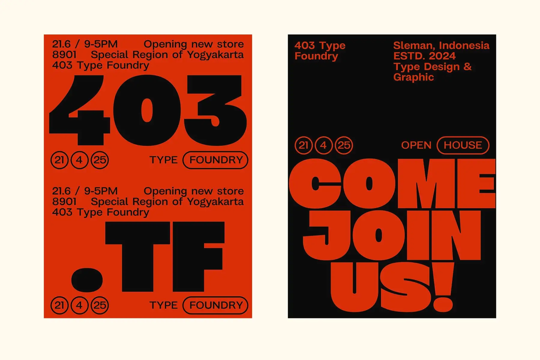 403 Easthod Font - YouWorkForThem