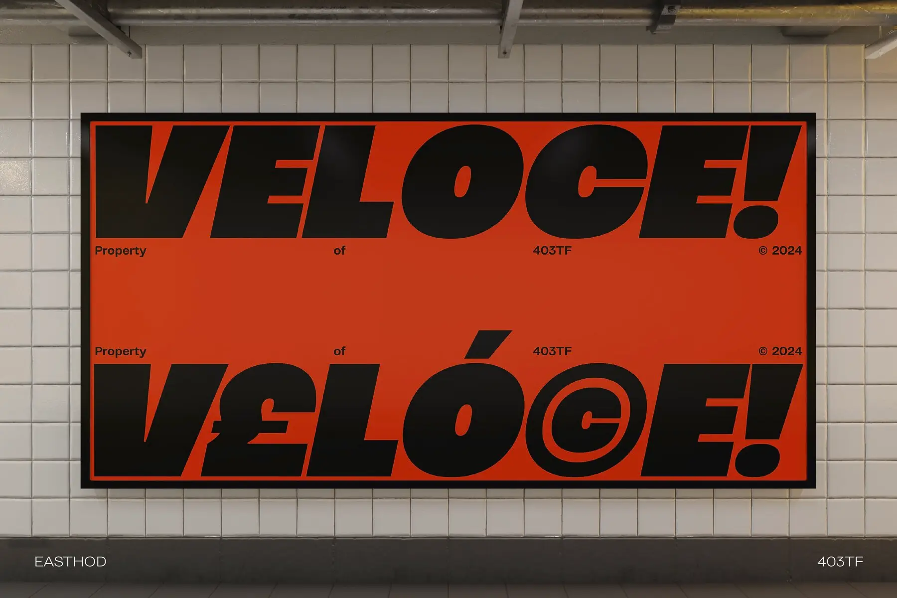 403 Easthod Font - YouWorkForThem